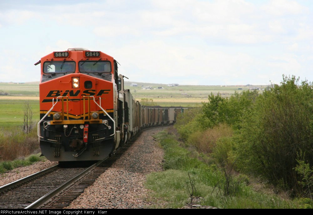 DPU BNSF 5849